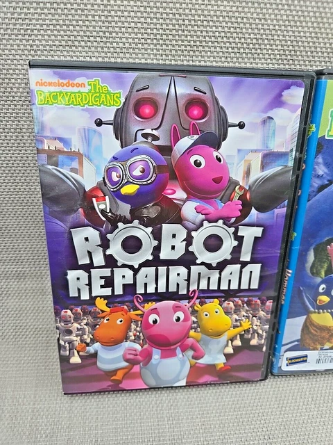 BACKYARDIGANS CAVE PARTY & Robot Repairman Nickelodeon 2006 2009 2 DVD ...