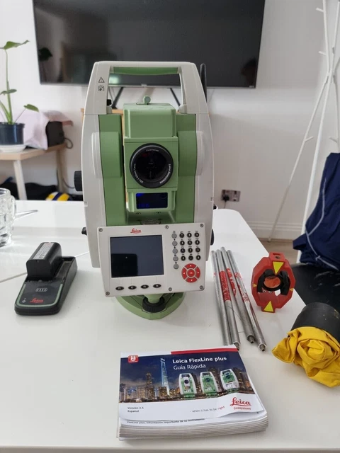 LEICA TS09 PLUS 1 R500 Total Station £3,800.00 - PicClick UK