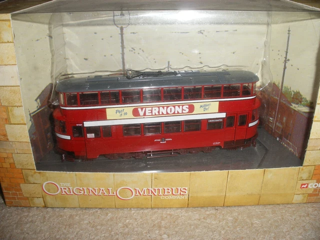 CORGI ORIGINAL OMNIBUS - OM40502 Feltham Tram Leeds City Transport Dept ...