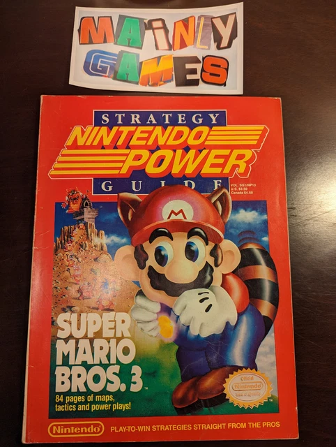NINTENDO POWER MAGAZINE issue 13 Super Mario Bros. 3 Strategy Guide ...
