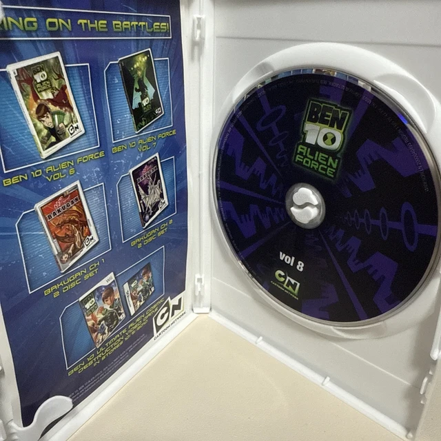 BEN 10 ALIEN Force Volume 8 (DVD) Cartoon Network TV Series $30.99 ...