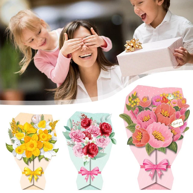 CARTE BOUQUET BÉNÉDICTION Carte message remerciement fête mères Chère ...