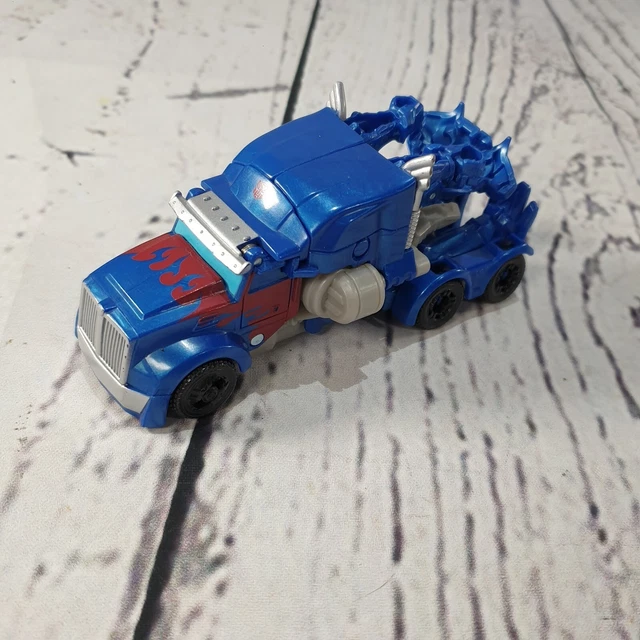 HASBRO TOMY TRANSFORMERS Optimus Prime LKW blau rot Flammen SA V-2976B ...