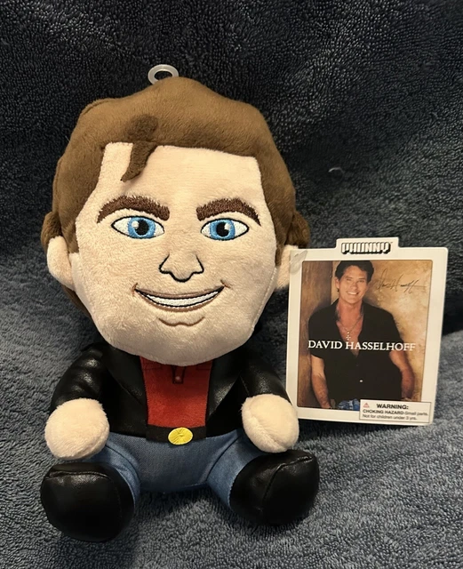 NEW COLLECTIBLE DAVID Hasselhoff Michael Knight Rider Phunny Plush ...
