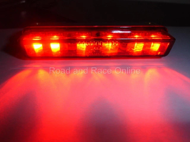 DUAL FUNCTION LED Rear Light Brake Light Tail Light Small Red Lens ...