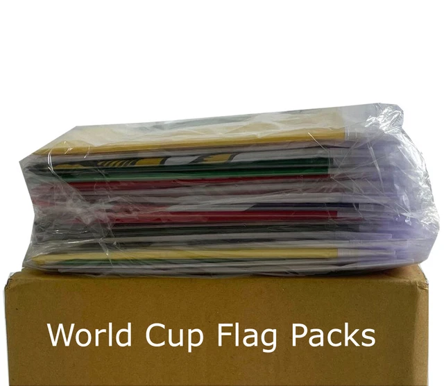 WORLD CUP FLAGS Pack All 32 Country Flags 5x3 ft Football 2022 Quality ...