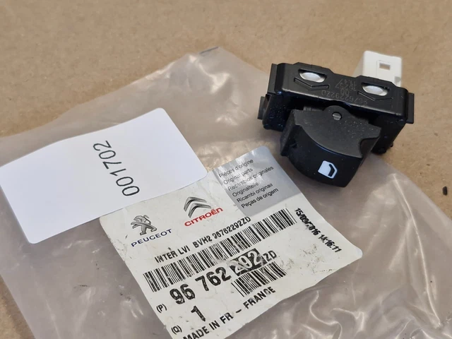 PEUGEOT 308 T9 MK2 2015 Rear Drivers Side Window Control Switch ...