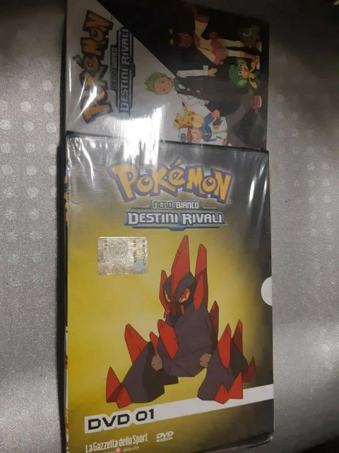 DVD NO. 1+BOX Pokemon Black and White Rivals' Destinies Gazzetta dello ...
