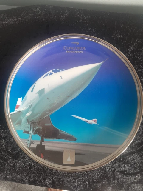 RARE CONCORDE BRITISH Airways Plate Limited Edition davenport pottery £ ...