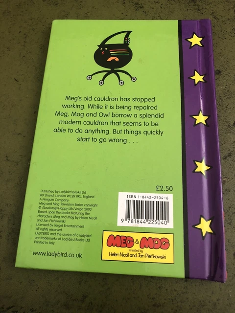 LADYBIRD BOOK: MEG & Mog - Meg’s Cauldron 2004 £5.99 - PicClick UK