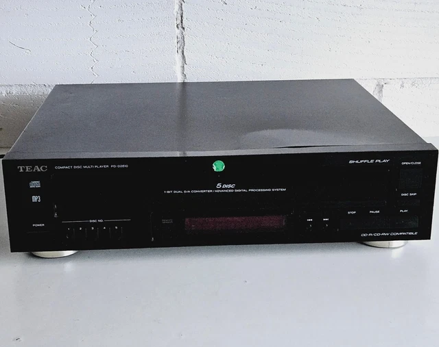 TEAC PD-D2610 CD multiplayer Hi-Fi separato 5 dischi nero - testato ...