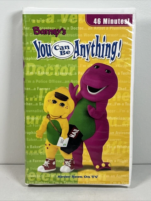BARNEYS YOU CAN Be Anything (VHS, 2002) - TESTED $7.40 - PicClick CA