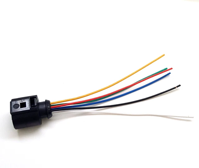 6 PIN THROTTLE Body Connector Plug Socket Wiring Repair Loom 1J0973713 ...