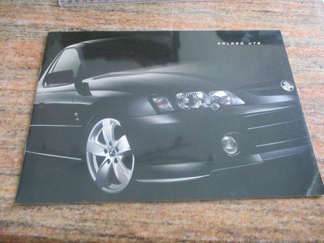 Holden Commodore Vy Ute Sales Brochure All Models 3000 Picclick Au 7293
