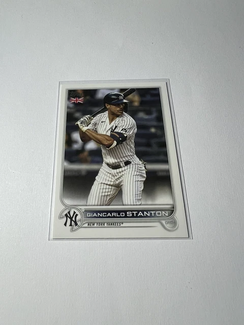 TOPPS 2022 EDIZIONE UK MLB Giancarlo Stanton New York Yankees #144 EUR 1,17 - PicClick IT
