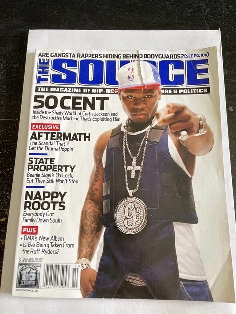 THE SOURCE MAGAZINE #169 - 50 Cent - Ripped Cover $30.00 - PicClick CA