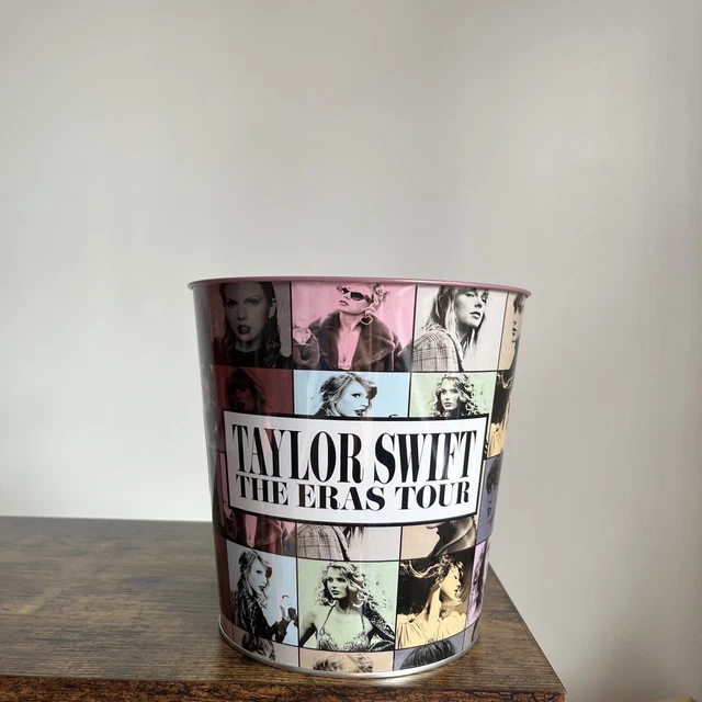 TAYLOR SWIFT THE Eras Tour Limited Edition Popcorn Bucket/Tin Brand new ...
