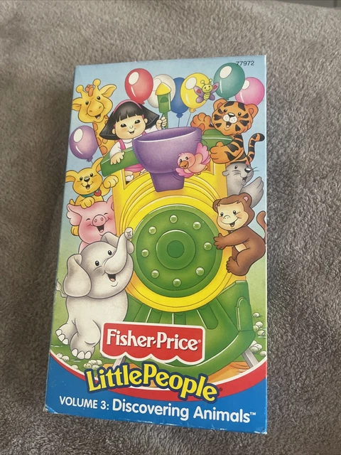 FISHER-PRICE LITTLE PEOPLE Volume 3 Discovering Animals VHS 2002 Video ...