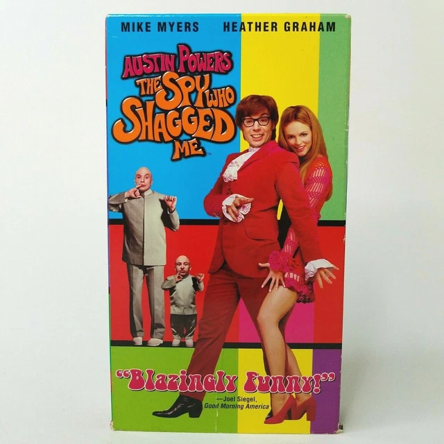 AUSTIN POWERS: THE Spy Who Shagged Me (VHS 1999) Heather Graham Mike ...