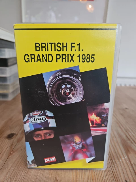 FORMULA 1 1985 British Grand Prix VHS F1 Highlights Silverstone FOCA ...