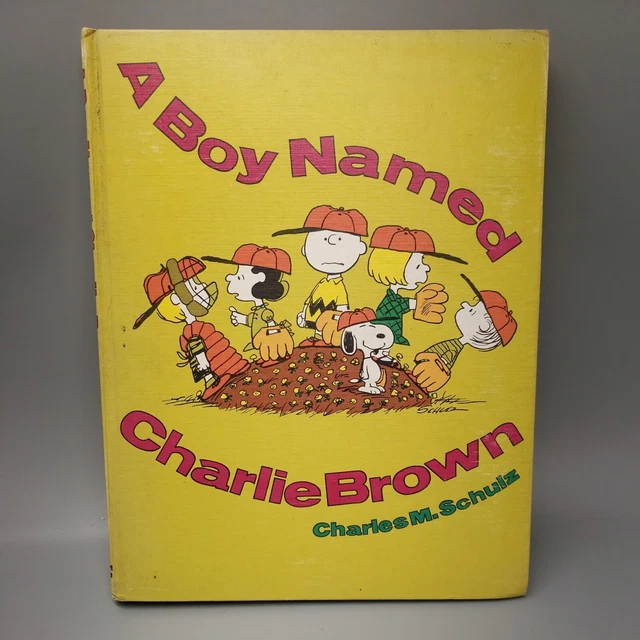 A BOY NAMED Charlie Brown Peanuts Snoopy HC book 1969 £8.04 - PicClick UK