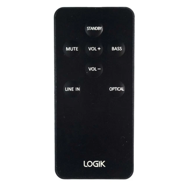 NEUF VÉRITABLE LOGIK LSB3213E Télécommande Enceinte Soundbar EUR 29,76 ...