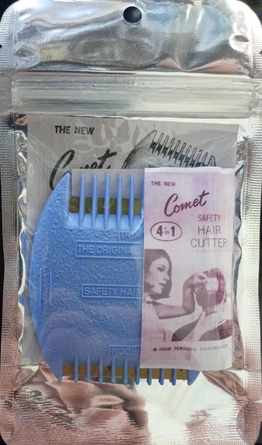 1960'S COMET 4IN1 SAFETY HAIR CUTTER RAZOR (CUTS TRIMS GROOMING SHAVE ...
