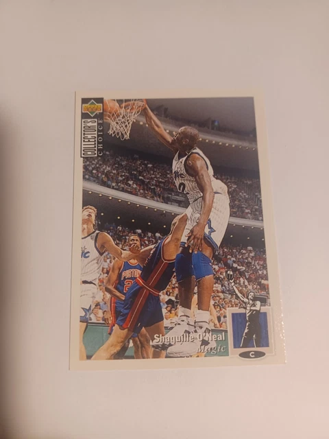 1994-95 UPPER DECK Collector's Shaquille O'Neal Orlando Magic Shaq #232 ... 1994-95 UPPER DECK Collector's Shaquille O'Neal Orlando Magic Shaq #232 ...