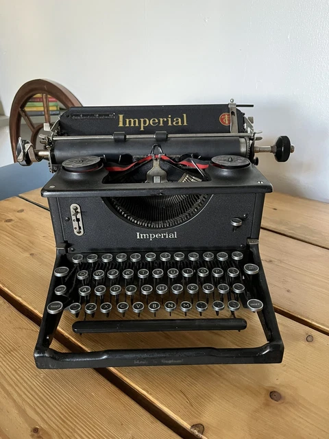 VINTAGE IMPERIAL Typewriter Model 50 Circa 1940 £150.00 - PicClick UK