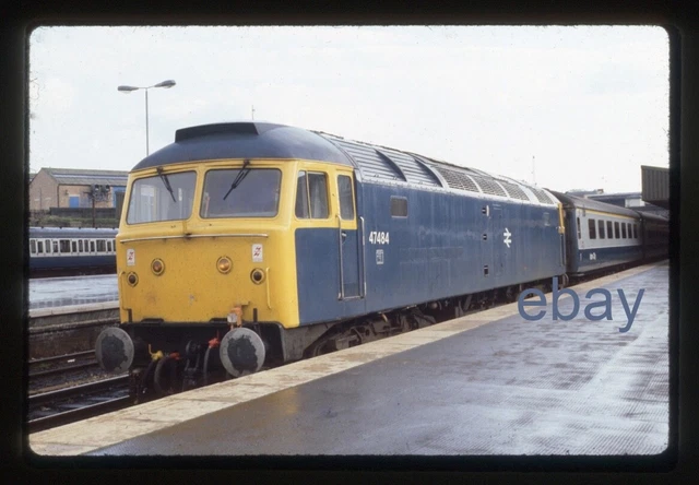 ORIGINAL 35MM SLIDE - Class 47/4 -47484 (Isambard Kingdom Brunel) at ...