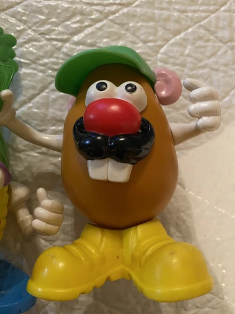 VINTAGE MR. & Corn Potato Head With Lot Of 18 Pieces Mrs. Corn Cowboy ...
