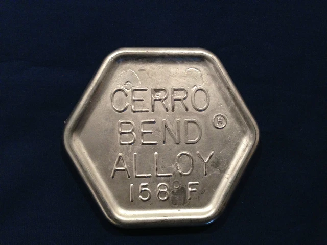 CERROBEND LOW MELTING Temperature Alloy - 1 lb. Ingot £21.01 - PicClick UK