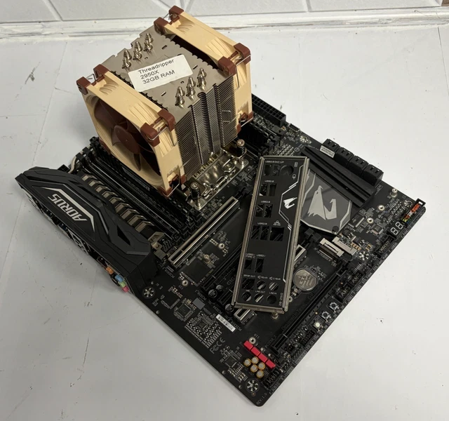 AORUS X399 PRO Motherboard / AMD Threadripper 2950X / 32GB RAM + Noctua ...