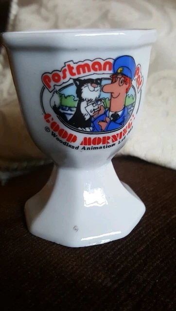 POSTMAN PAT ANIMATED Character Egg Cup 1993 EUR 4,08 - PicClick IT