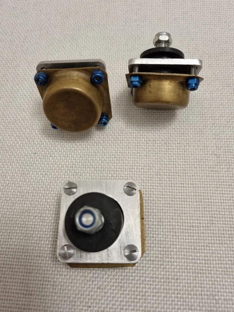 WW2 RAF BLIND Flying Panel Anti Vibration Mounts Lancaster Spitfire ...