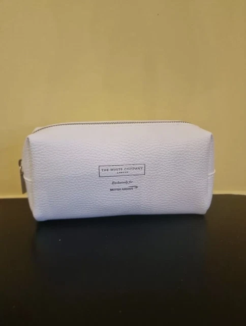 BA BRITISH AIRWAYS Club World 2025 The White Company Wash Bag £8.26 ...