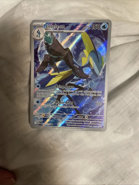 POKÉMON INTELEON ME01 Mega Evolution 142 Illustration Rare NM $7.08 ...