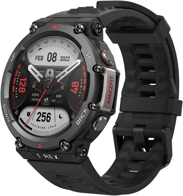 AMAZFIT T-REX 2 GPS 47mm Cassa in Polimero e Cinturino Sport nero EUR ...