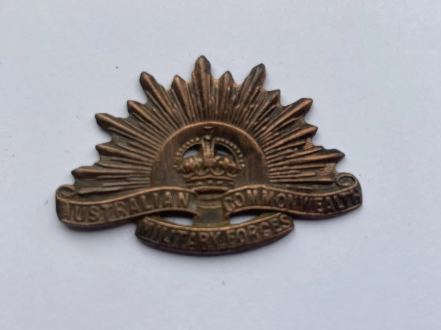 WW1/WW2 AUSTRALIAN COMMONWEALTH Military Forces General Service Rising ...