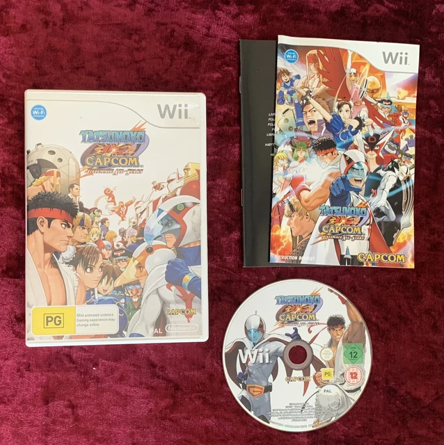 TATSUNOKO VS. CAPCOM Ultimate All-Stars Game Nintendo Wii With Manual ...