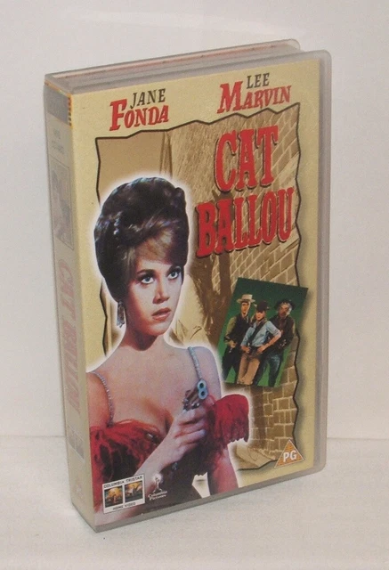 CAT BALLOU (1965) - VHS - Jane Fonda, Lee Marvin, Nat King Cole £6.52 ...