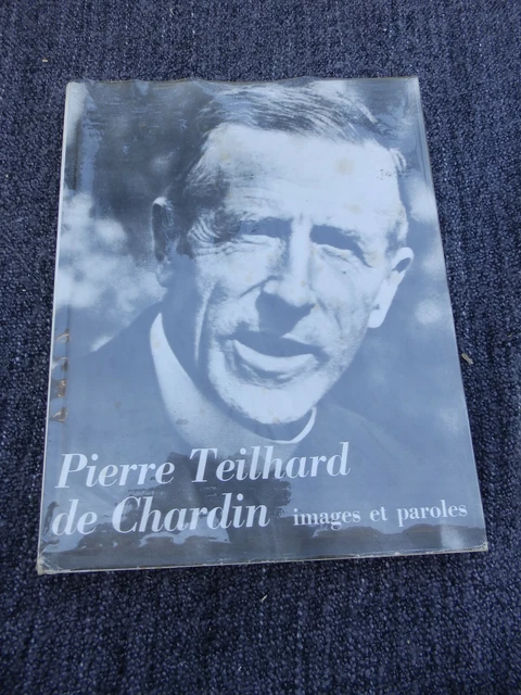 PIERRE TEILHARD DE Chardin Images Et Paroles EUR 22,00 - PicClick FR