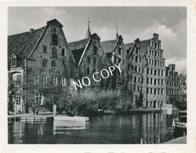 PHOTO WK II Ancienne Salzspeicher An Der Trave Lübeck E1.80 EUR 30,15 ...
