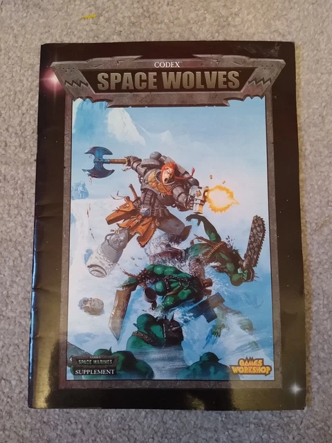 SPACE WOLF CODEX 3rd Edition, 40k, 40,000, Oldhammer £8.00 - PicClick UK