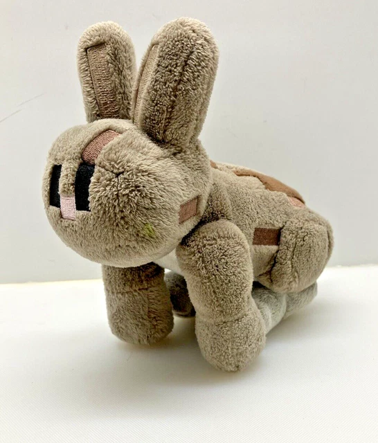 MINECRAFT PLUSH BUNNY Rabbit 7" Soft Toy Stuffed Animal Jinx Mojang ...