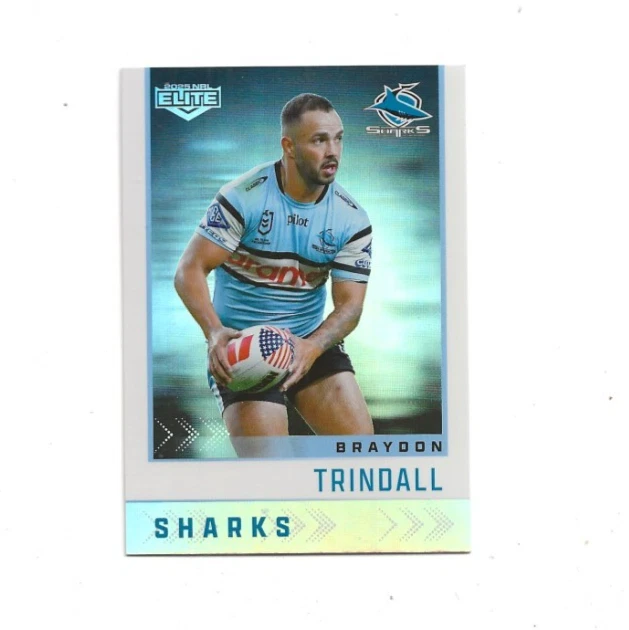 2025 NRL ELITE Silver Special Cronulla Shark Braydon Trindall S 036 ...