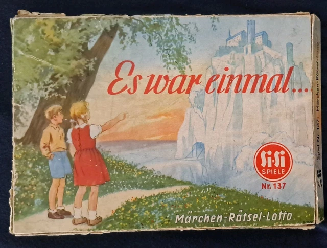 ALTES DDR MÄRCHEN Rätsel Lotto Sisi Spiele Nr 137 leider fehlen 3 Teile ...