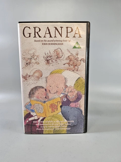 GRANDPA - PETER Ustinov John Burningham Book, Sung By Sarah Brightman ...