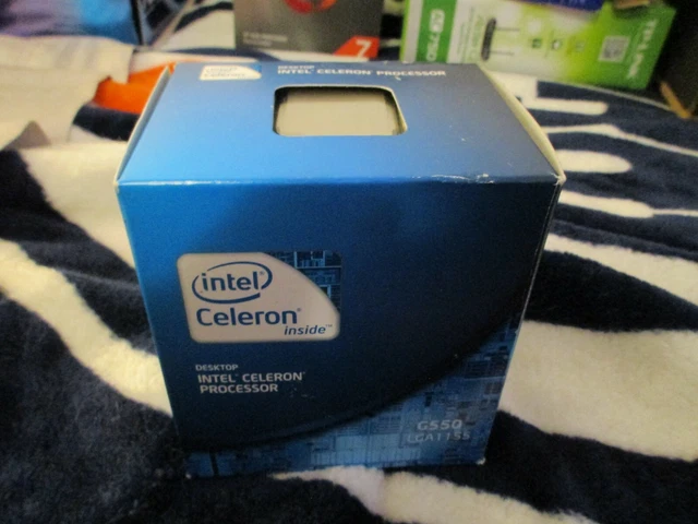 INTEL CPU PROCESSOR G550 Celeron LGA1155 with original packaging Heatsink Fan $8.70 - PicClick CA