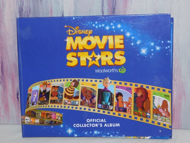 WOOLWORTHS DISNEY MOVIE STARS Official Collector's Album & Cards ( no ...